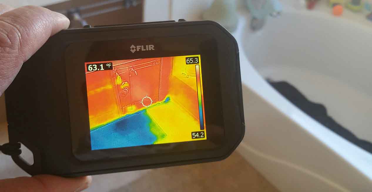 Seeing The Invisible Water Damage - Thermal Imaging - Incredible ...